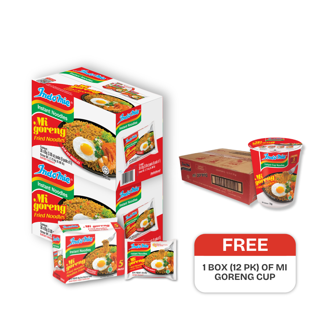 2 boîtes de Mi Goreng Spécial (2 x 30) + Poulet au curry (5) [DLUO : s ...