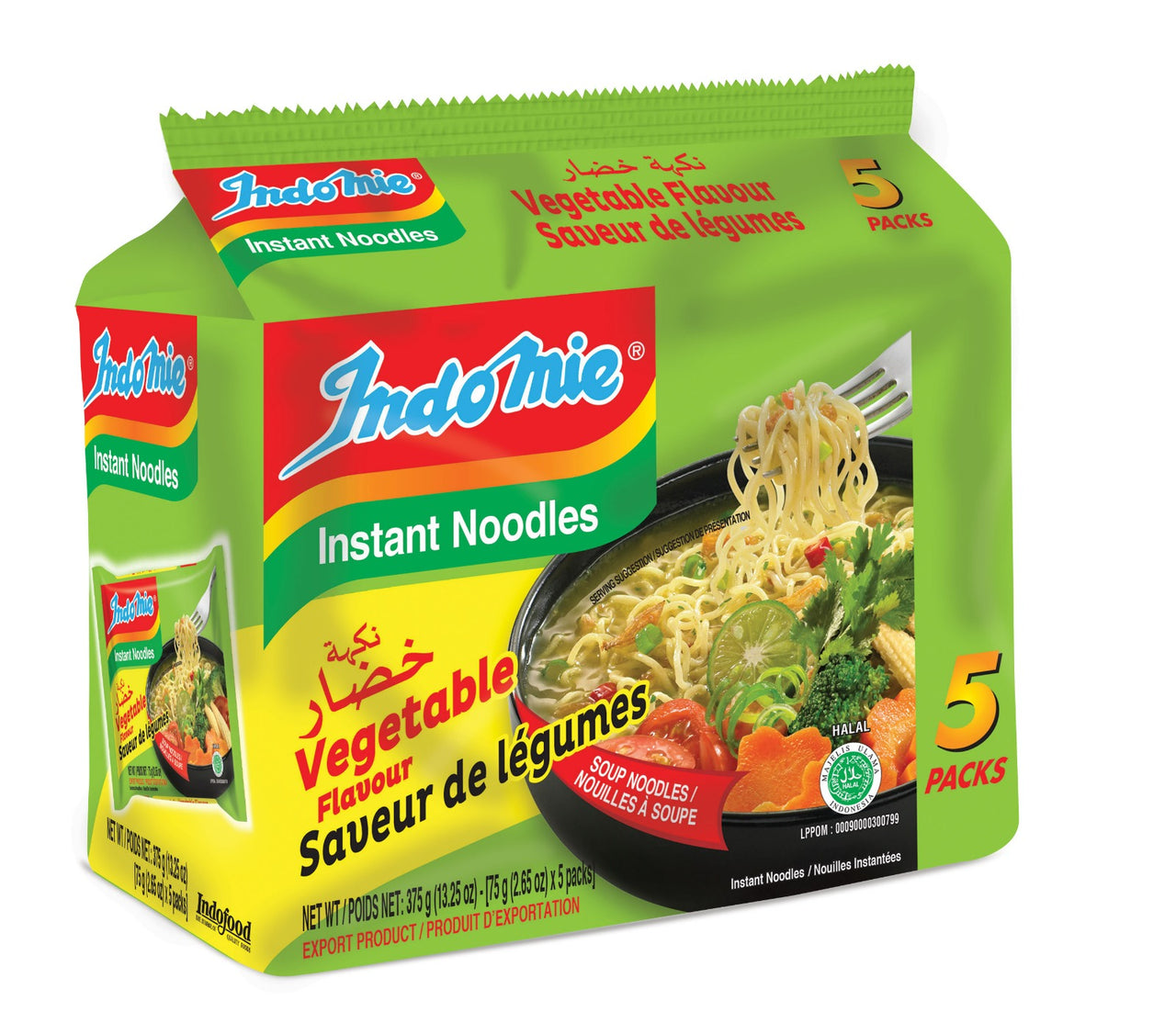Vegetable Flavour (5 pk) – Indomie Canada