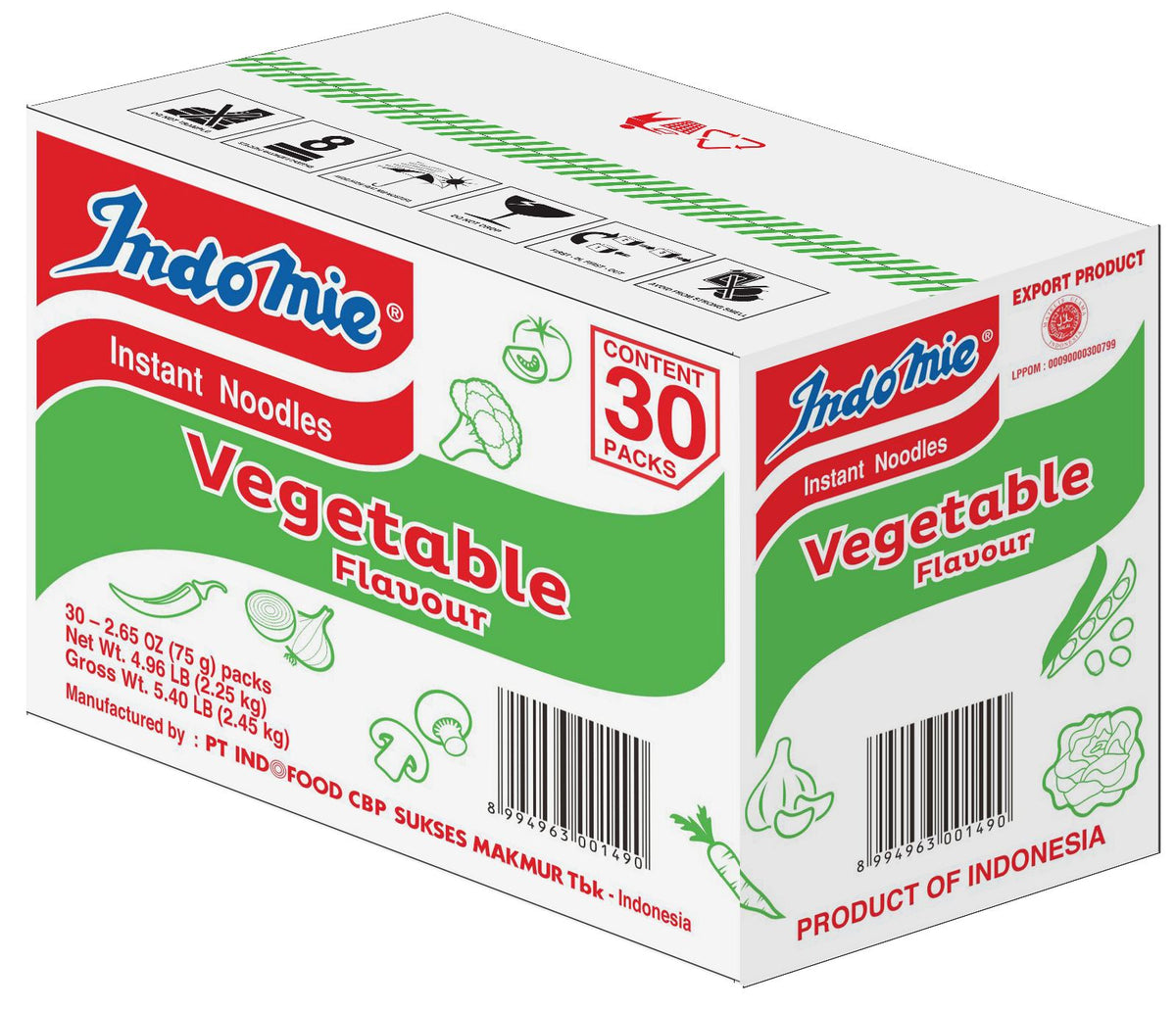 Vegetable Flavour (30 pk) – Indomie Canada